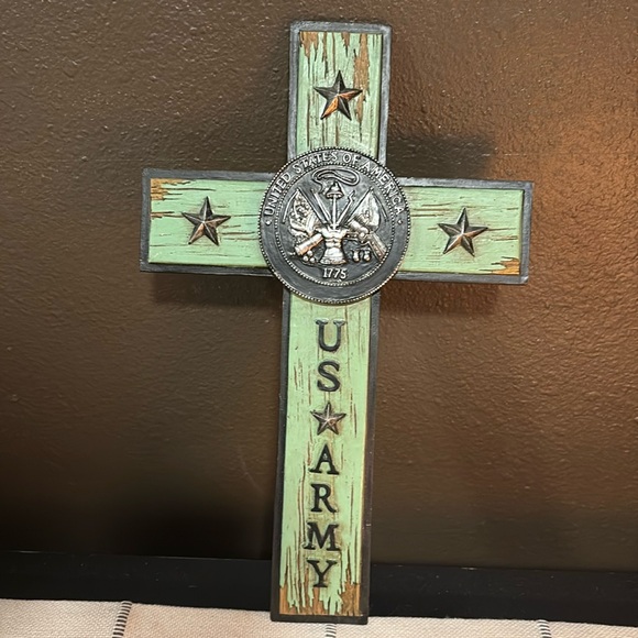 Other | Poly Resin Us Army Cross | Poshmark